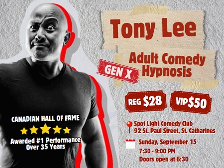 Tickets | TONY LEE - Adult Comedy Hypnosis | Ticketwindow Inc.